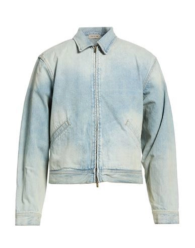 Fear Of God Denim Outerwear Light Size Cotton - Blue