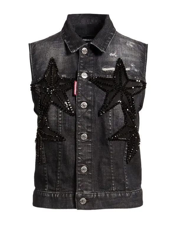 Dsquared2 Vest Size Cotton, Elastane