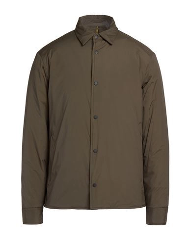Paul & Shark Puffer Military Size Nylon, Elastane - Green