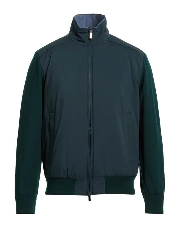 Paul & Shark Jacket Dark Size Virgin Wool, Polyester