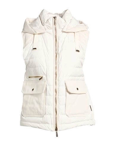 MOORER Polyester And Cotton Vest - Ivory