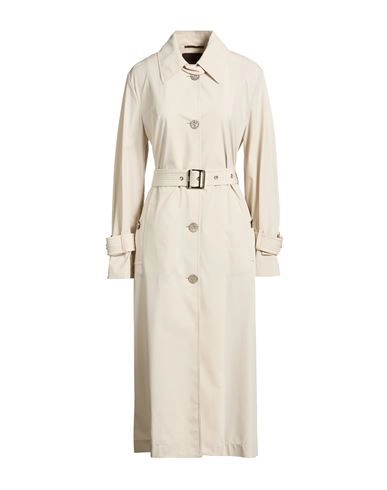 MOORER Belted Polyamide And Polyurethane Coat - Ivory