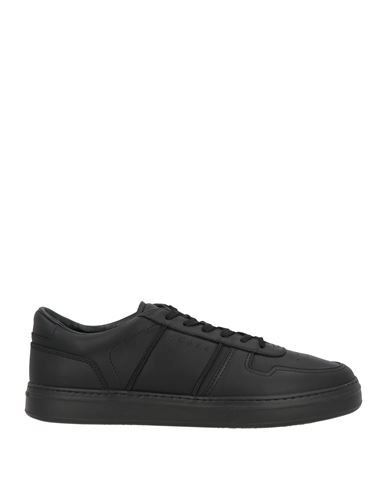 Hogan Leather Slip-on Sneakers - Black