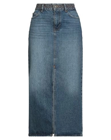 Ba&sh Denim Skirt Size Cotton - Blue