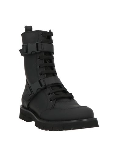 BALDININI Calfskin Leather Combat Boots
