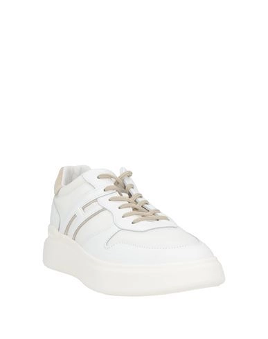 Hogan Leather And Technical Fabric Sneakers