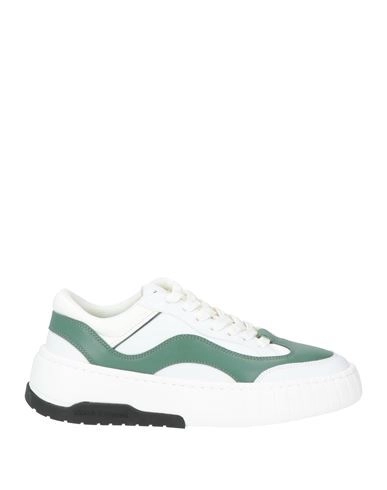 Armani Exchange Low-top Sneakers With Two-tone Detailing - White