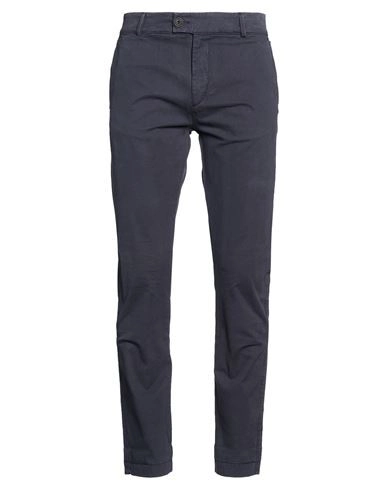 CLARK Pants Ivory Size Cotton, Elastane - Blue