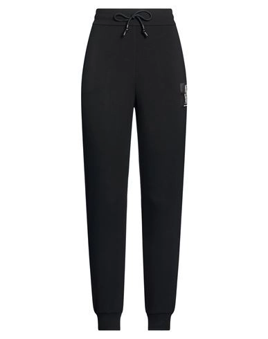 Armani Exchange Viscose Blend Track Pants - Black
