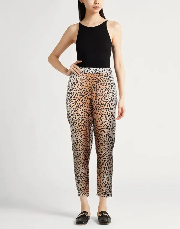 Liu Jo Pants Camel Size Polyester