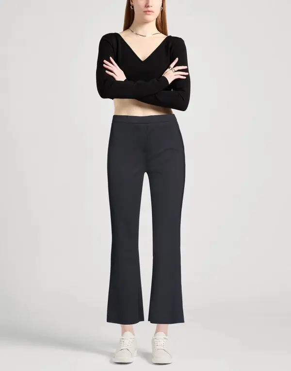 Liviana Conti Flared Stretch Jersey Pants