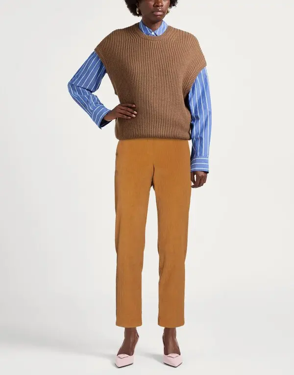 Momoni Cotton Blend Corduroy Tapered Pants