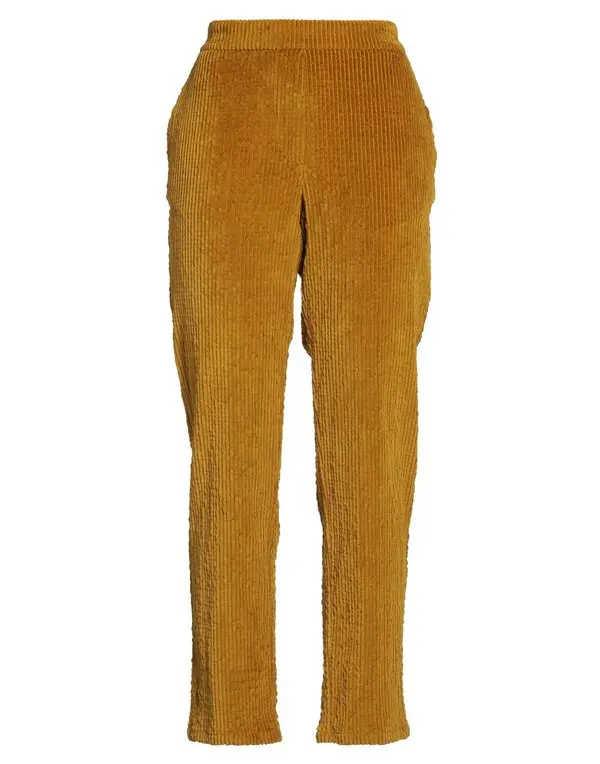 Momoni Tapered Corduroy Trousers - Mustard