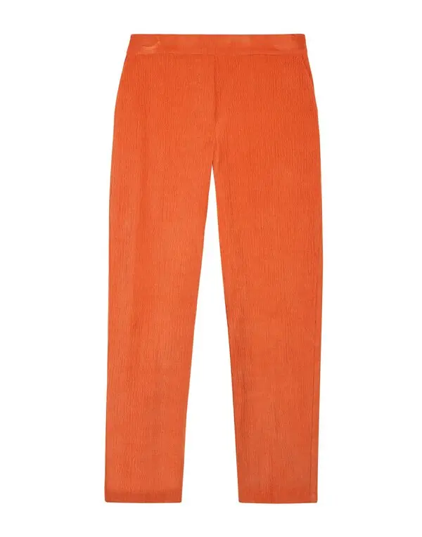 Momoni Tapered Corduroy Trousers - Orange