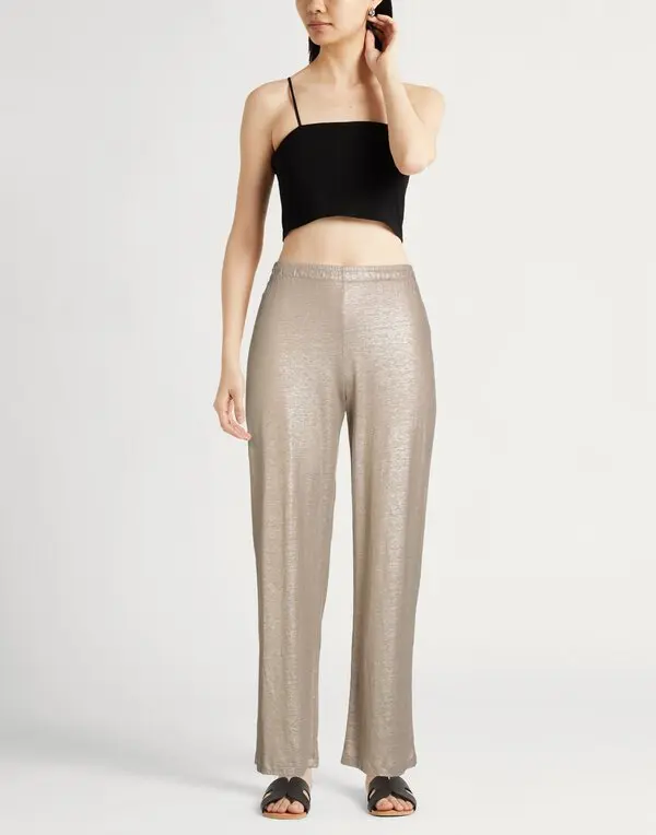 Majestic Filatures Linen & Elastane Wide-leg Pants