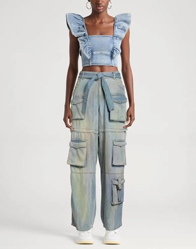 Pinko Denim Cargo Jeans