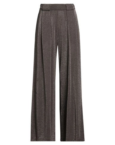 Momoni Pants Size Polyester, Viscose, Polyamide, Metal Fiber, Elastane - Brown