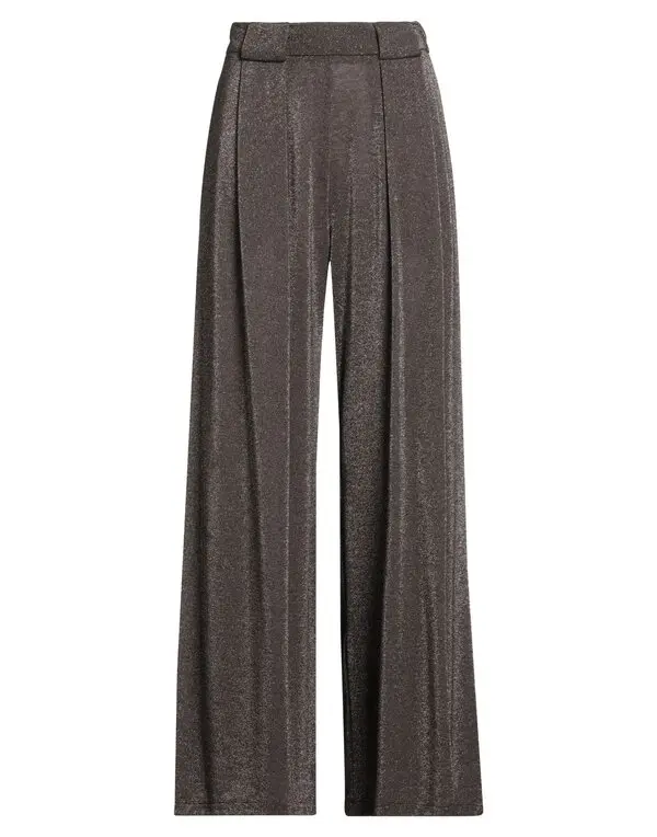 Momoni Wide-leg Metallic Jersey Pants