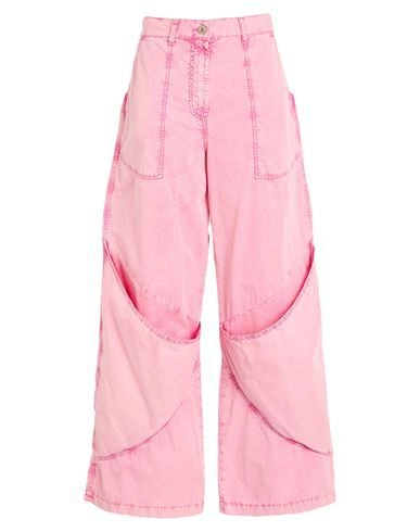 Attico Pants Size Cotton - Pink