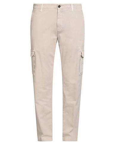 MOORER Pants Size Cotton, Cashmere, Elastane - Beige