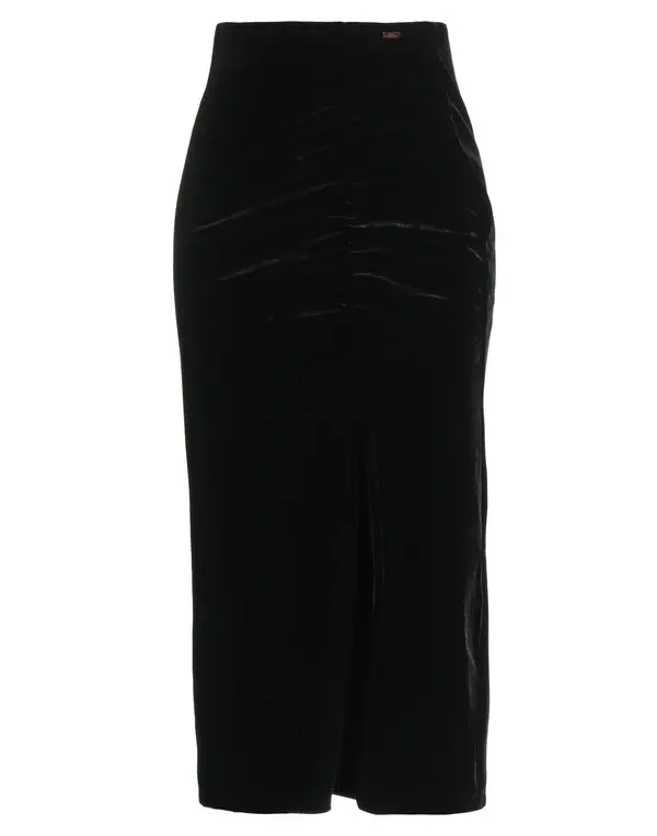 Armani Exchange Velvet Pencil Midi Skirt