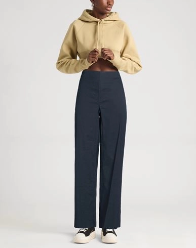 Rag & Bone Linen, Rayon, And Elastane Wide-leg Pants - Blue