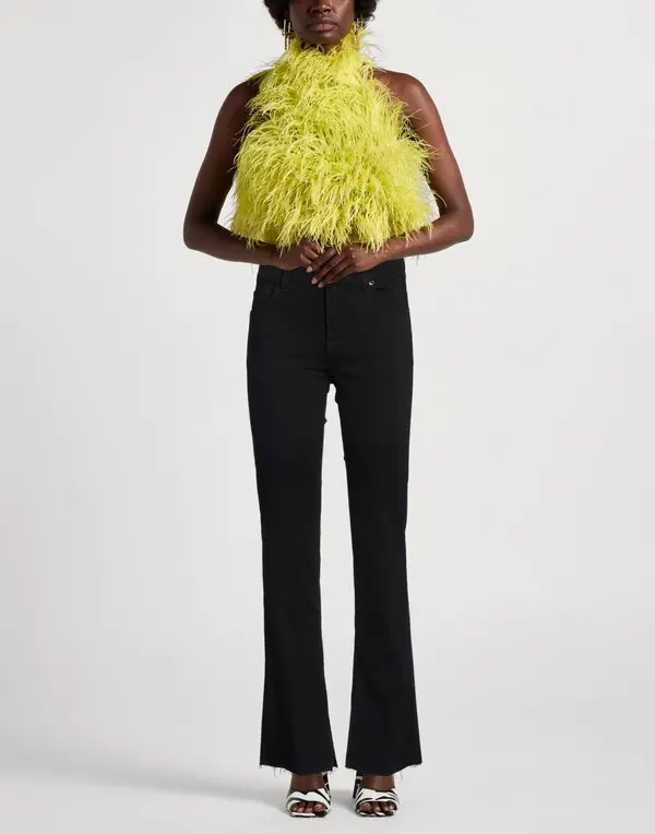 7 For All Mankind Cotton, Lyocell, Polyester, Viscose, And Elastane Bootcut Pants
