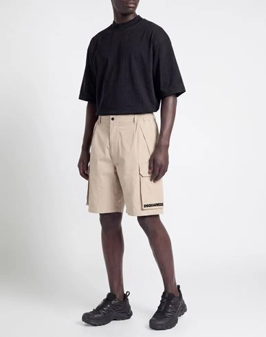 Dsquared2 Shorts & Bermuda Shorts Size Cotton, Elastane - Beige