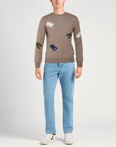 ZANONE Sweater Taupe Size Virgin Wool