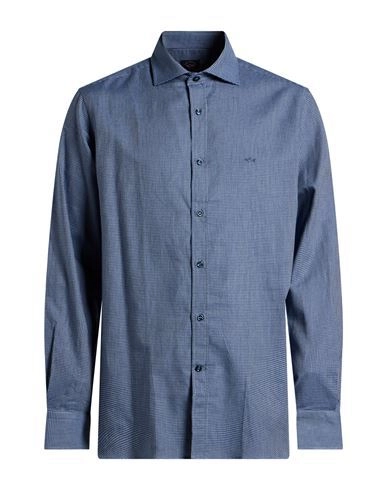 Paul & Shark Shirt Light Size Cotton - Blue