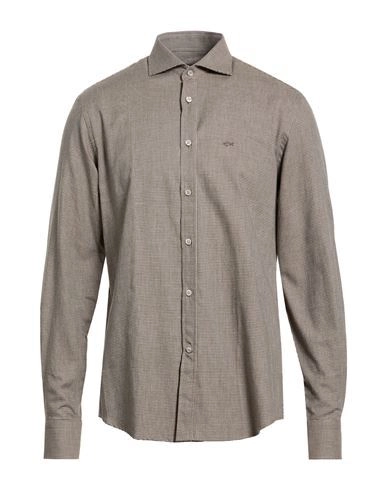Paul & Shark Shirt Dark Size Cotton - Brown