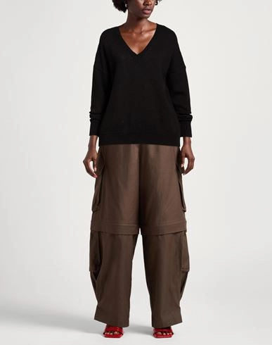 CARLA G. V-neck Acrylic, Alpaca Wool, Polyamide, And Polyester Sweater