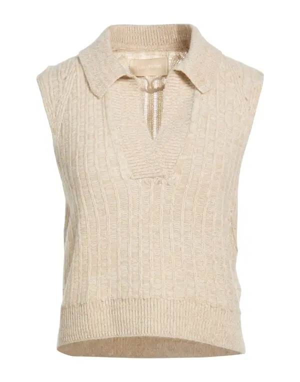 Zadig&Voltaire Merino Wool Sleeveless Polo Sweater