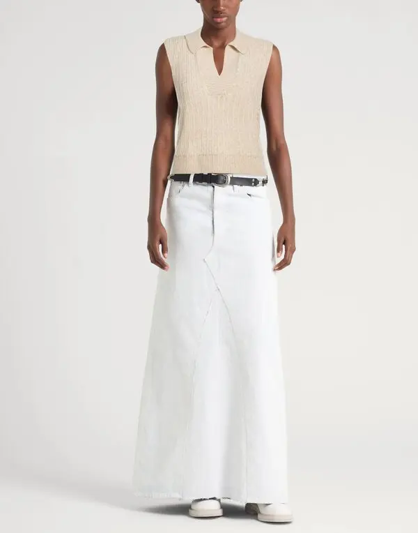 Zadig&Voltaire Merino Wool Sleeveless Polo Sweater