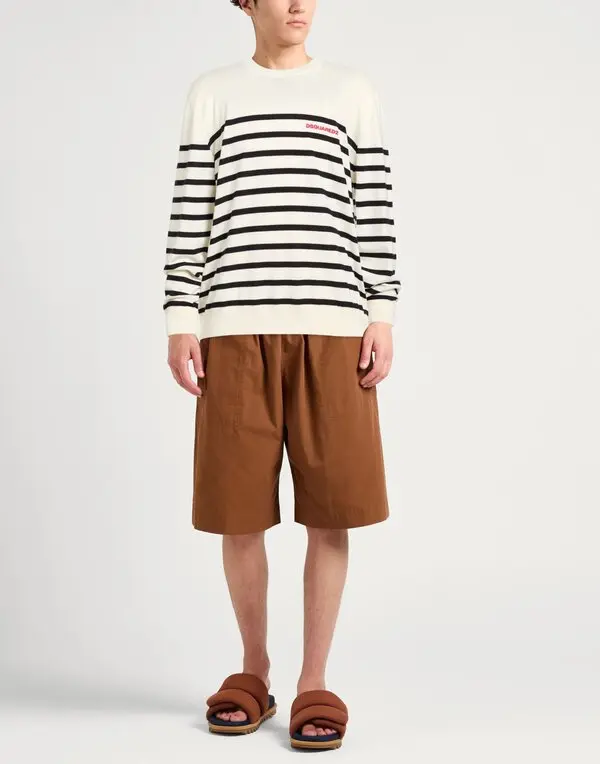 Dsquared2 Sweater Ivory Size Wool - White