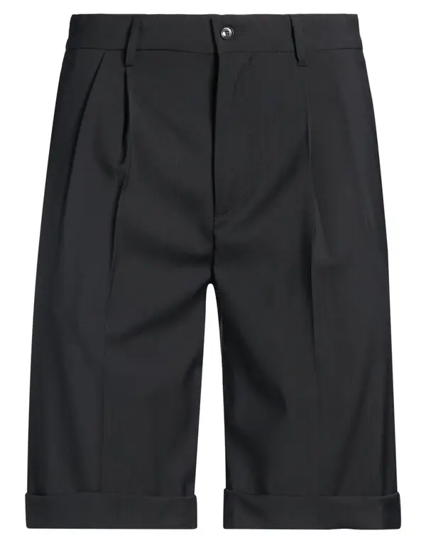 Barena Venezia Virgin Wool High Waisted Formal Shorts