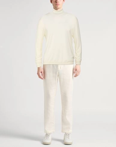 LARDINI Wool, Silk, And Cashmere Turtleneck Sweater