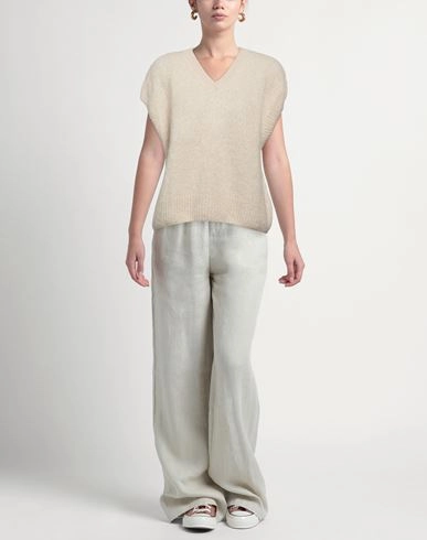 PLEASE Mohair Wool Blend V-neck Sweater
