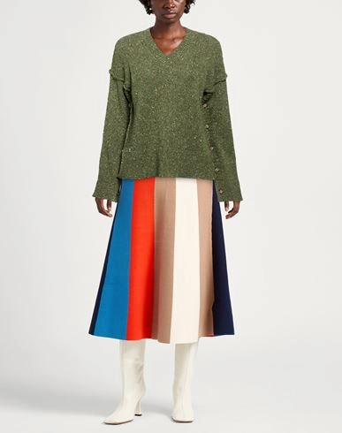 MANILA GRACE Mélange V-neck Sweater
