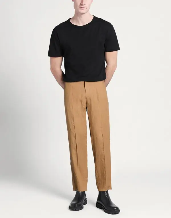 Sandro Pants Camel Size Linen