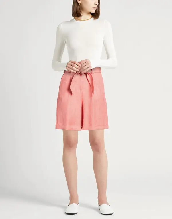Peserico Linen Viscose Bermuda Shorts