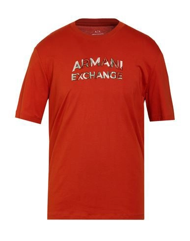 Armani Exchange T-shirt Size Cotton - Rust