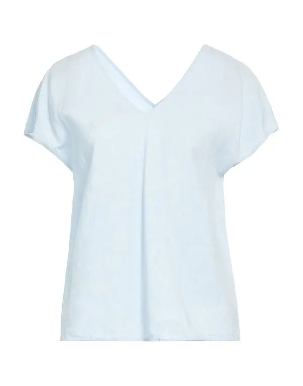 Peserico Sky Linen V-neck Top