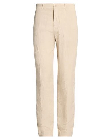 120% Lino Pants Size Linen - Beige