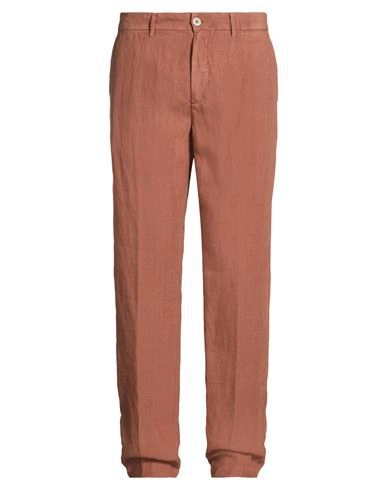 120% Lino Pants Size Linen - Brown