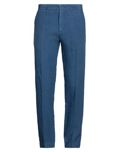 120% Lino Pants Size Linen - Navy