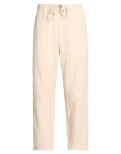 120% Lino Pants Size Linen - Beige