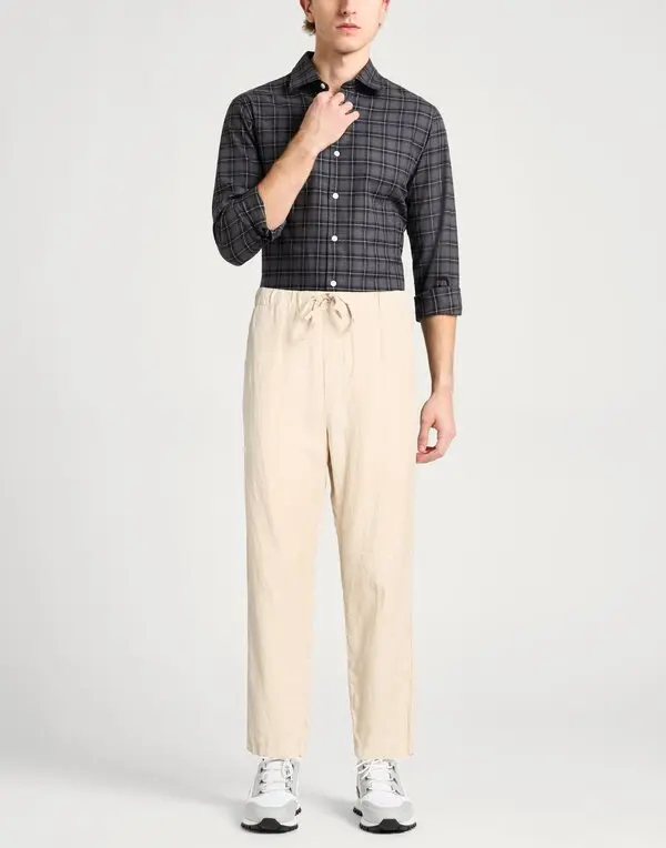 120% Lino Linen Tapered Leg Trousers
