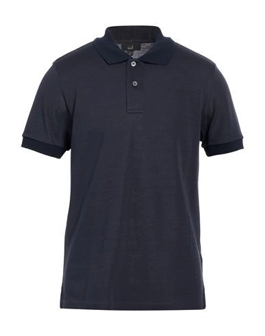 Dunhill Polo Shirt Size Cotton, Mulberry Silk - Navy