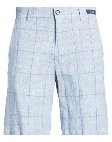 Paul & Shark Shorts & Bermuda Shorts Sky Size Linen - Blue